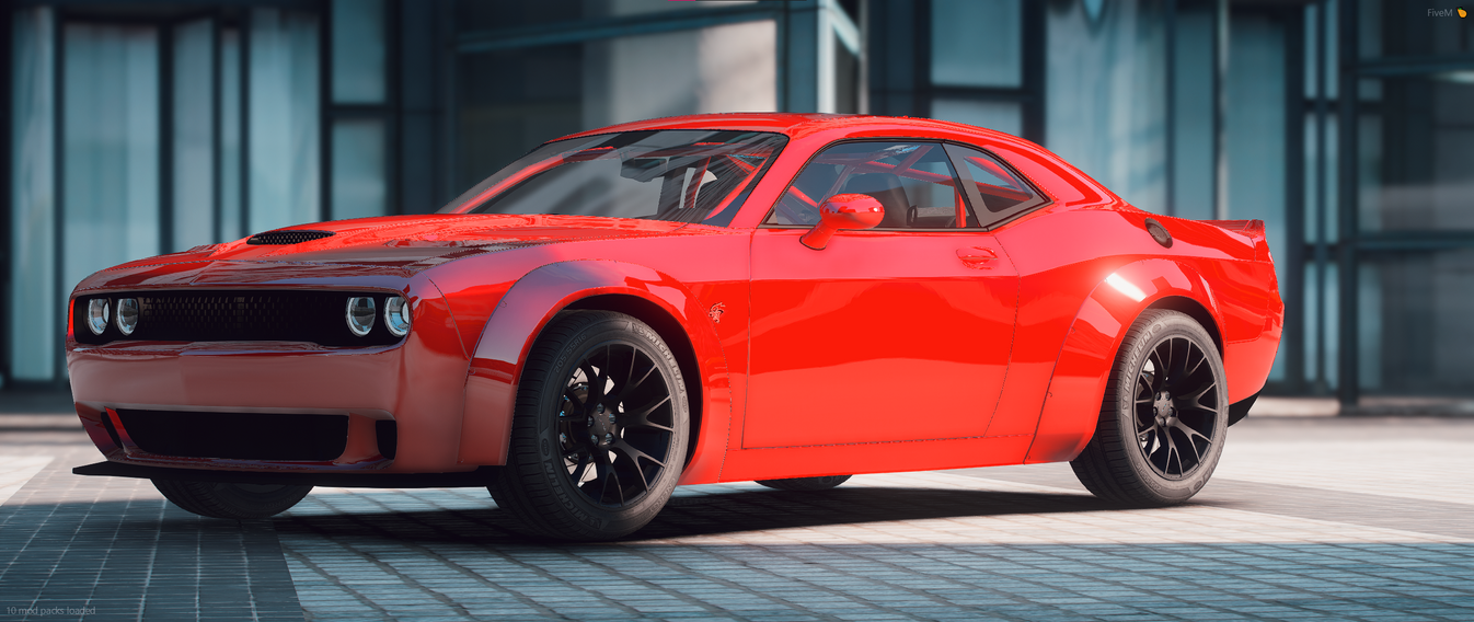2015 Dodge Challenger Hellcat Widebody – FiveM Mods