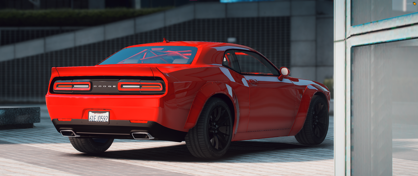 2015 Dodge Challenger Hellcat Widebody – FiveM Mods