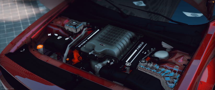 2015 Dodge Challenger Hellcat Widebody – FiveM Mods