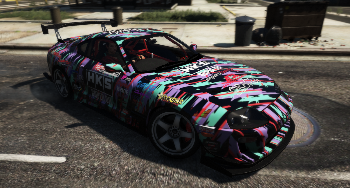 Toyota Supra Drift Car – FiveM Mods