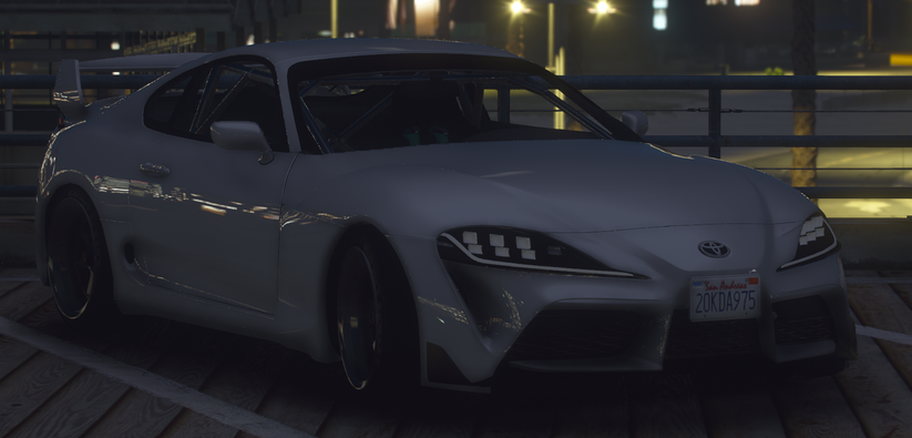 Toyota Supra MK4 with 2020 Front End – FiveM Mods