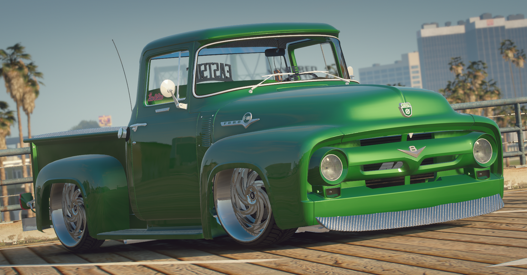 Ford F100 Slammed with Tuning Options – FiveM Mods