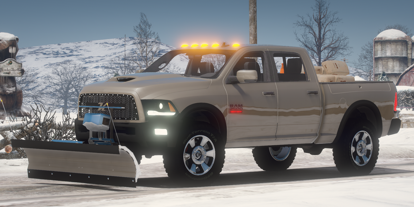 Dodge Ram 2500 Plow Truck – FiveM Mods