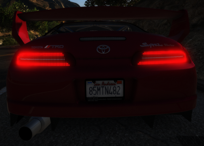 Toyota Supra MK4 with 2020 Front End – FiveM Mods