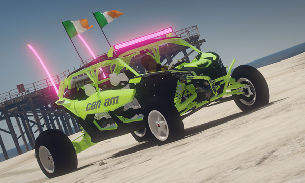 2017 Canam X3 Four Seater Drag Sand Edition – FiveM Mods