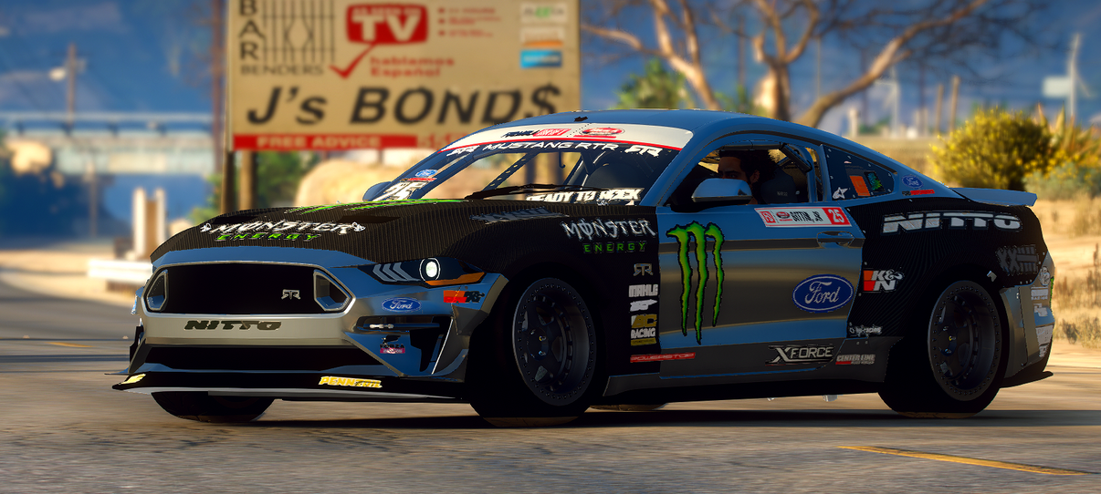 Ford Mustang RTR Formula Drift Car – FiveM Mods