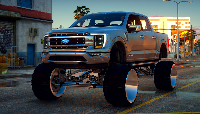 2021 Ford F150 Lifted – FiveM Mods