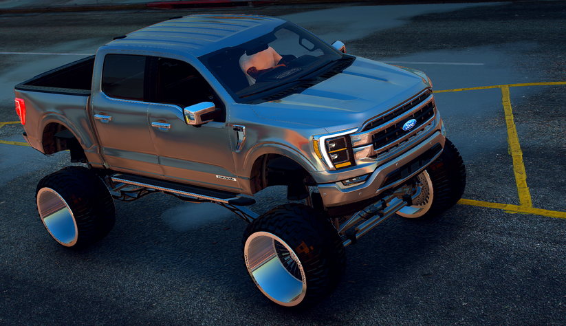 2021 Ford F150 Lifted – FiveM Mods