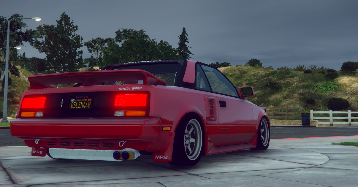 Toyota MR2 MK1 with Animated Engine – FiveM Mods
