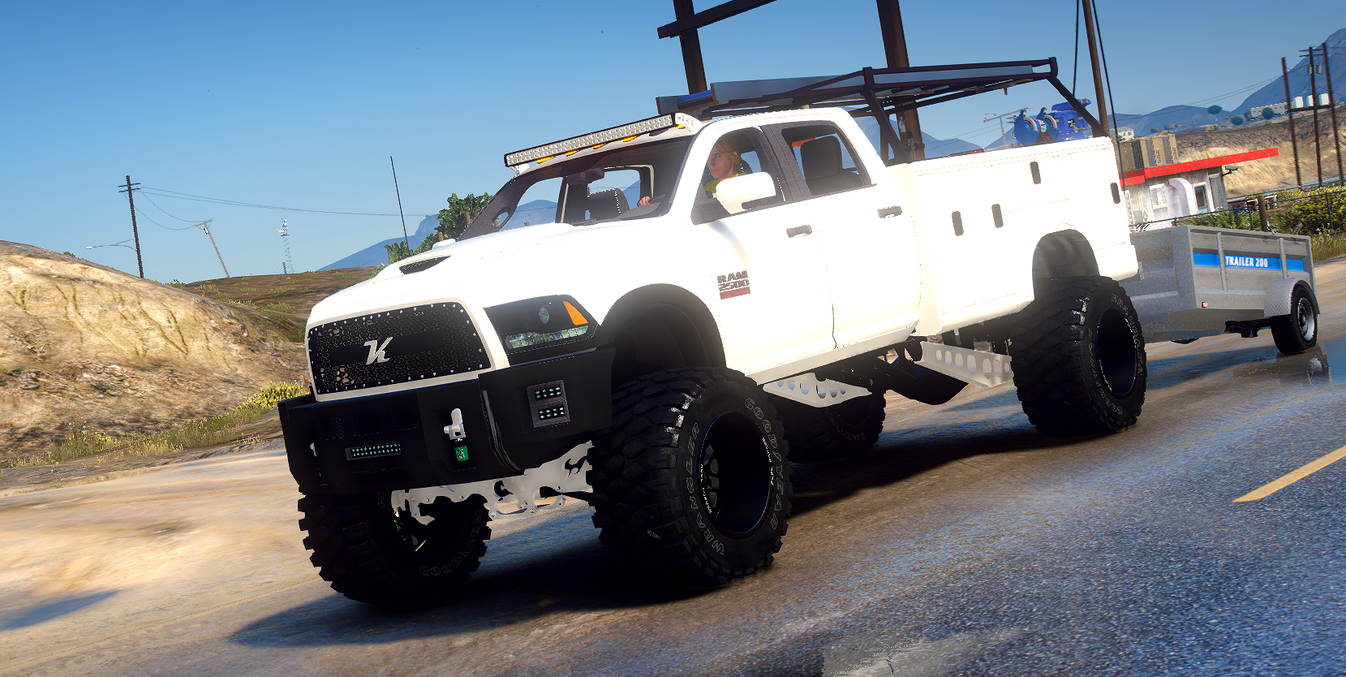 Dodge Ram Work Truck – FiveM Mods