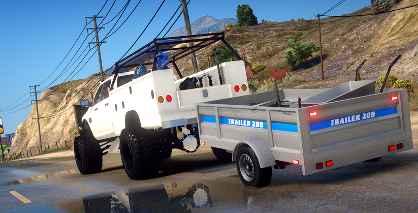 Dodge Ram Work Truck – FiveM Mods