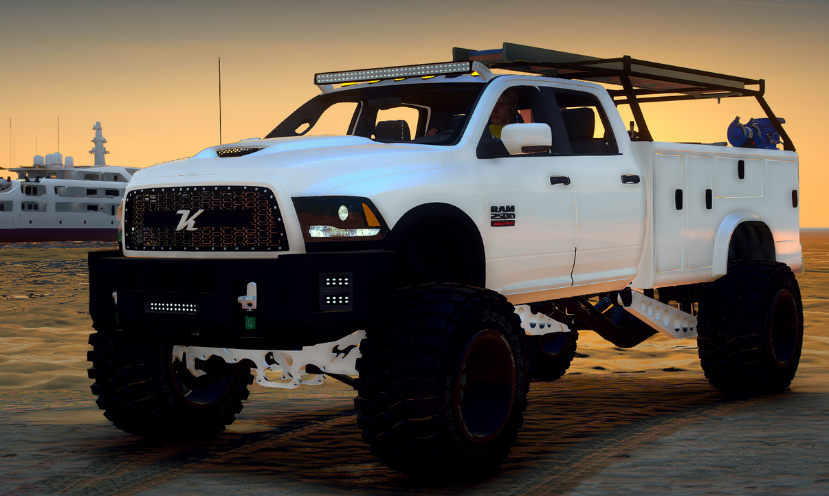 Dodge Ram Work Truck – FiveM Mods