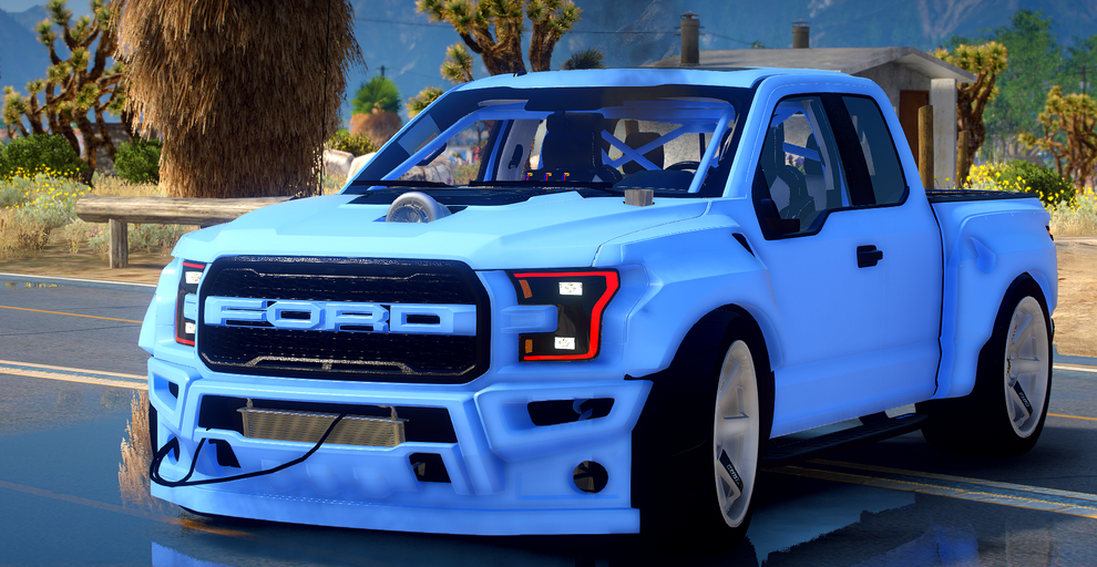 Ford Raptor Pandem with Animated Engine – FiveM Mods