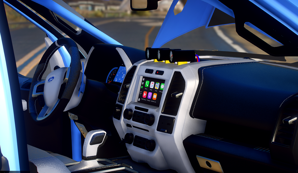 Ford Raptor Pandem with Animated Engine – FiveM Mods