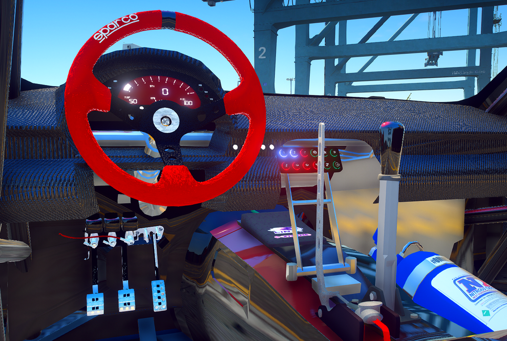 Toyota Supra HGK Drift Car with Animated Engine – FiveM Mods