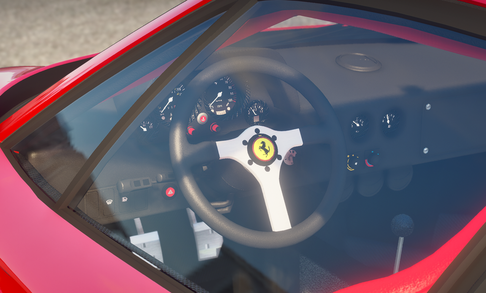 Ferrari F40 Twin Turbo with Animated Engine – FiveM Mods