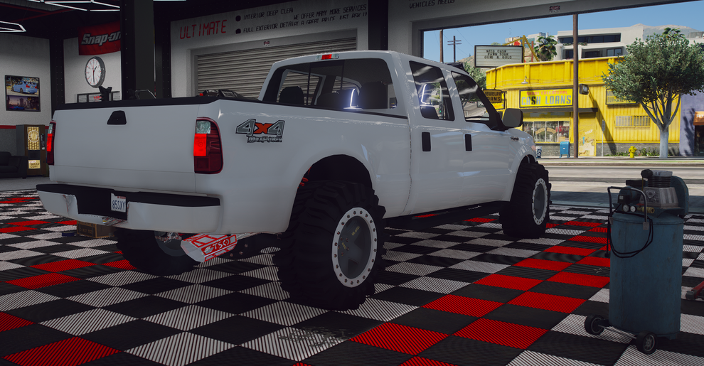 Ford F250 Gooseneck Truck & Gooseneck Trailer – FiveM Mods