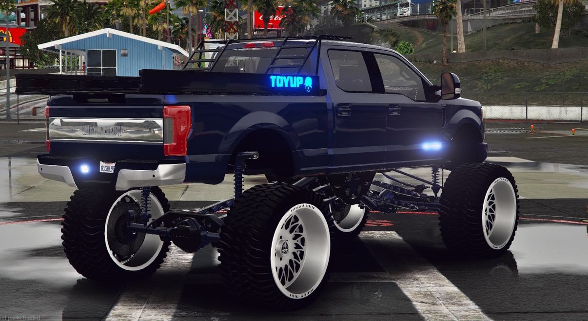 Ford F350 Sema Build with Animated Engine – FiveM Mods