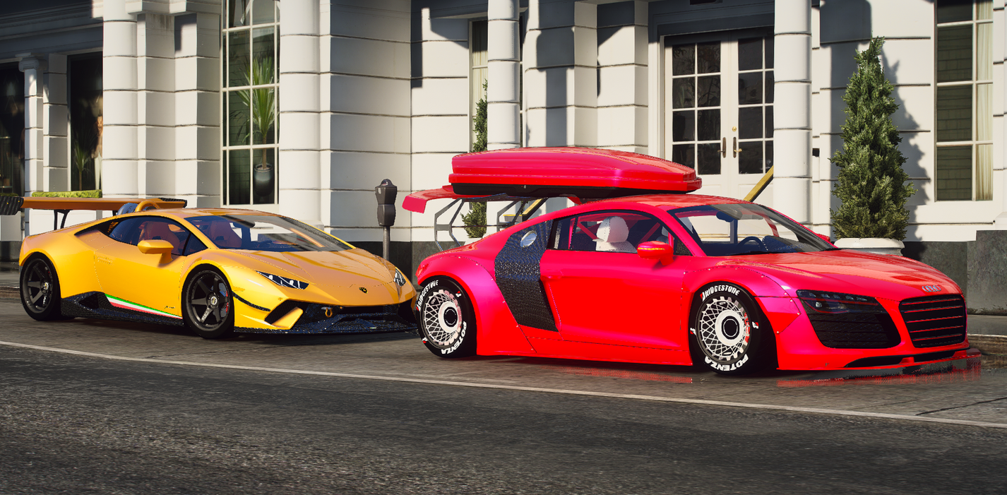 Audi R8 Liberty Walk Twin Turbo – FiveM Mods