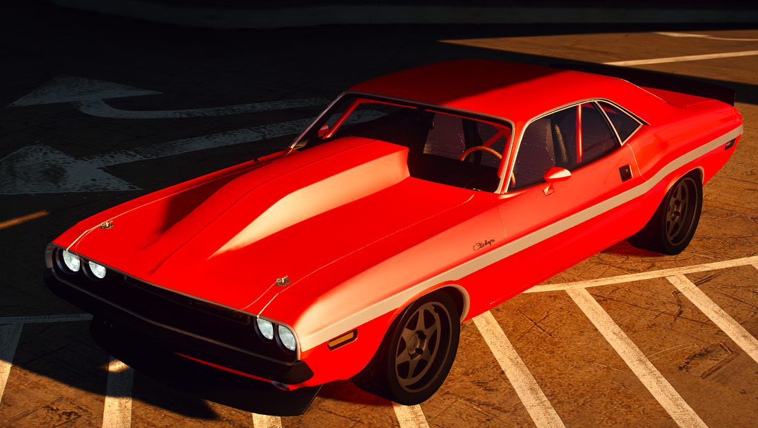 Dodge Challenger Demon Twin Turbo Swapped with Animated Engine – FiveM Mods