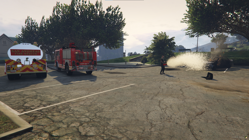 Realistic Fire Script & Fire Hose – FiveM Mods