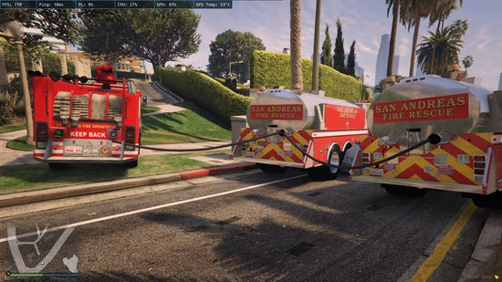 Realistic Fire Script & Fire Hose – FiveM Mods