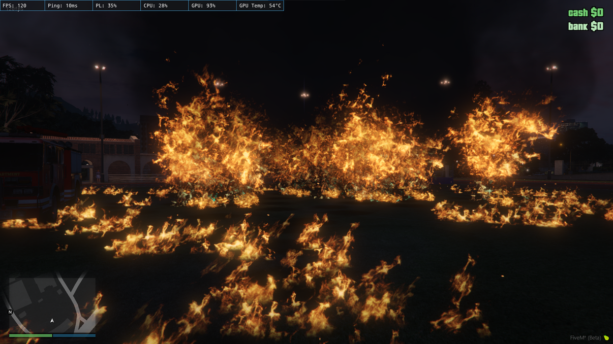 Realistic Fire Script & Fire Hose – FiveM Mods