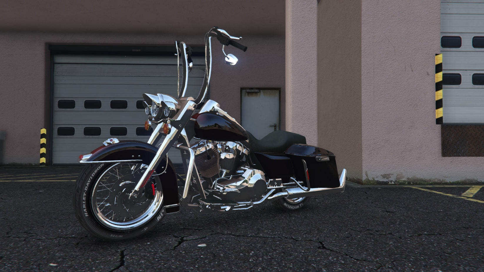 Harley Davidson Road King Motorcycle – FiveM Mods