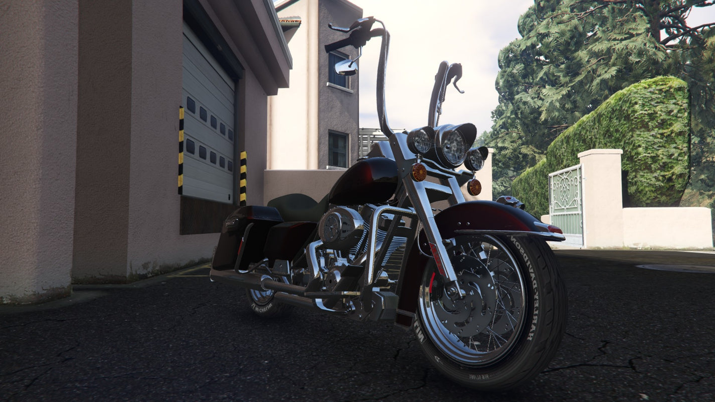 Harley Davidson Road King Motorcycle – FiveM Mods