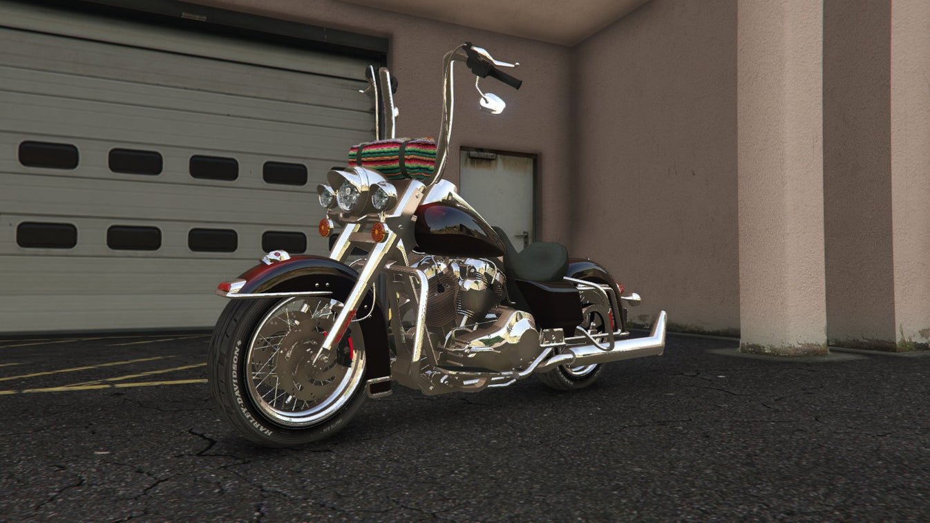 Harley Davidson Road King Motorcycle – FiveM Mods