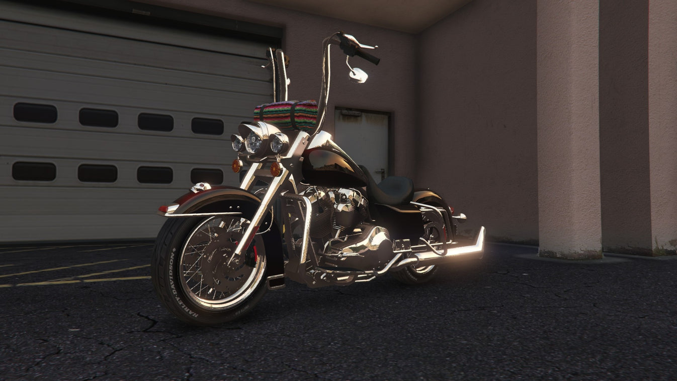 Harley Davidson Road King Motorcycle – FiveM Mods