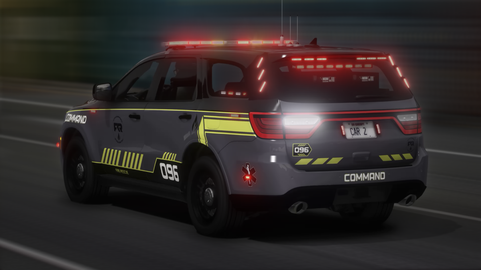 2021 Durango Fire Command SUV – FiveM Mods