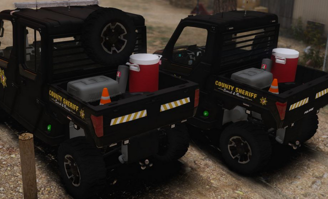 Polaris Ranger Police Offroad Vehicle – FiveM Mods