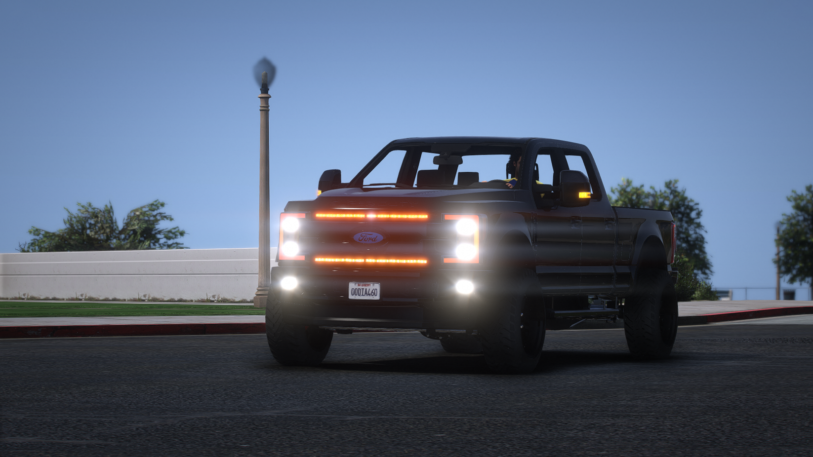 2019 Ford F350 Super Duty Lighted Grill Truck – FiveM Mods