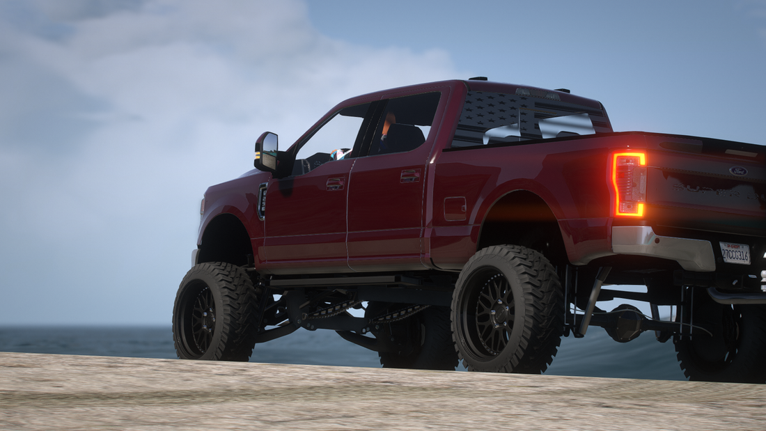 2019 Ford F350 Lifted Pickup Truck – FiveM Mods