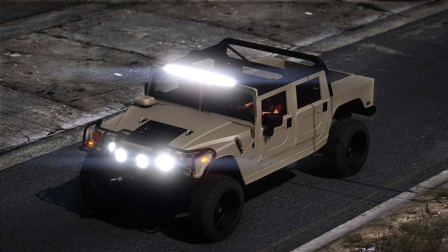 Hummer H1 Alpha Open Top – FiveM Mods