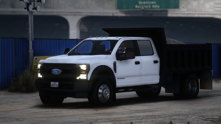2022 Ford F450 Dump Truck – FiveM Mods
