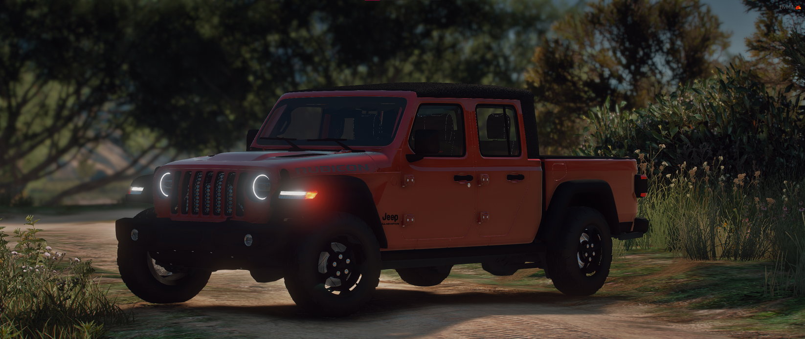 2020 Jeep Gladiator Rubicon – FiveM Mods