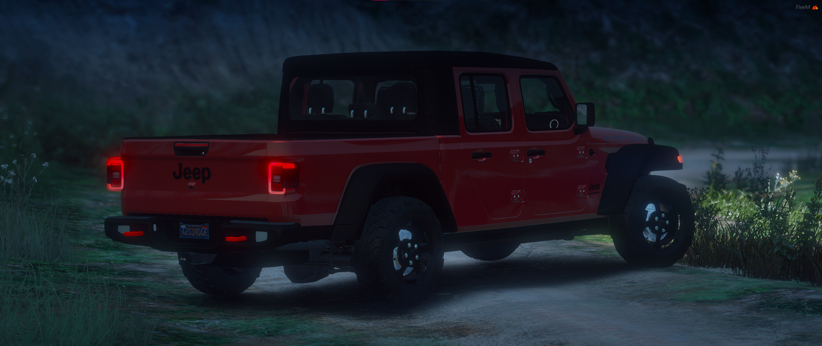 2020 Jeep Gladiator Rubicon – FiveM Mods