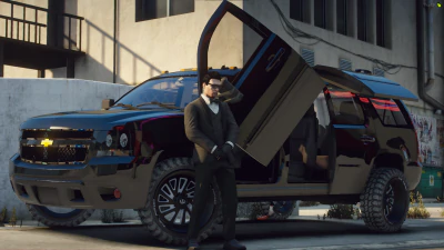 Chevrolet Tahoe 6 Door Limo SUV – FiveM Mods