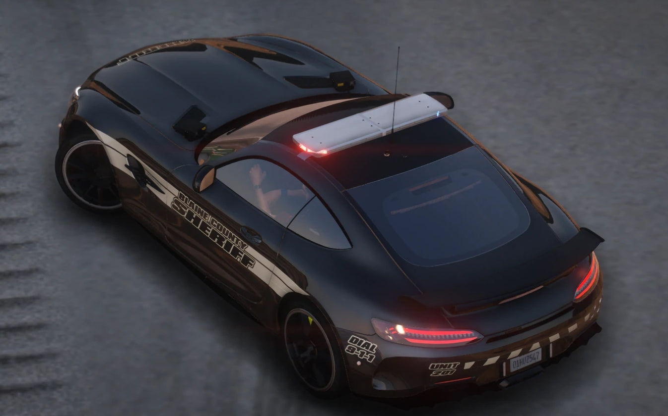 2017 Mercedes-Benz AMG GT Police Vehicle – FiveM Mods