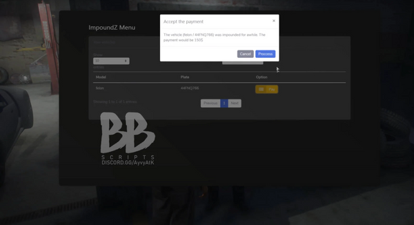 Advanced Garage System Script for ESX – FiveM Mods