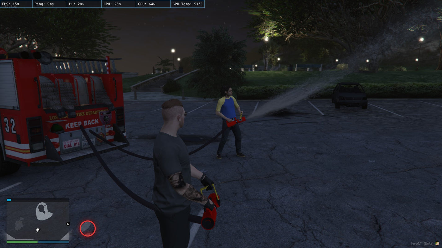 Realistic Fire Script & Fire Hose – FiveM Mods