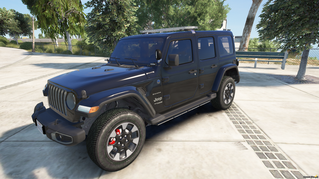 Jeep Wrangler 4 Door Unmarked SUV – FiveM Mods