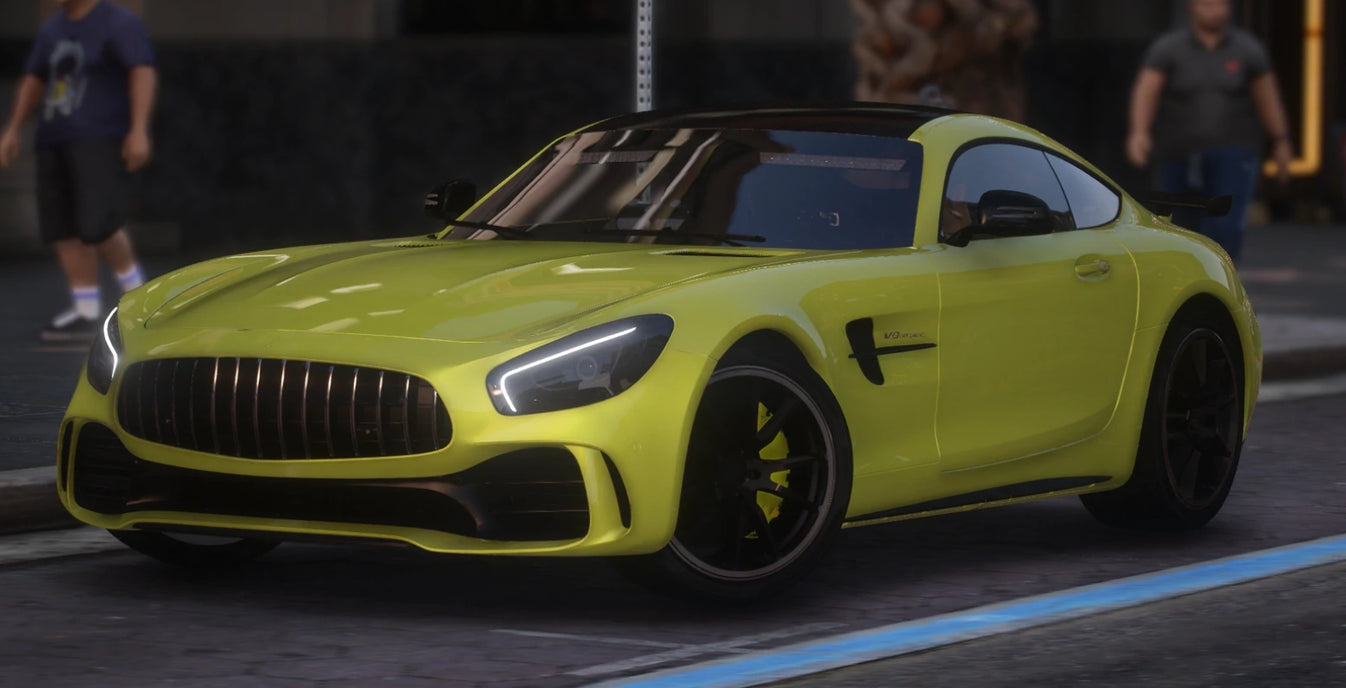 2017 Mercedes-Benz AMG GT Police Vehicle#N# – FiveM Mods