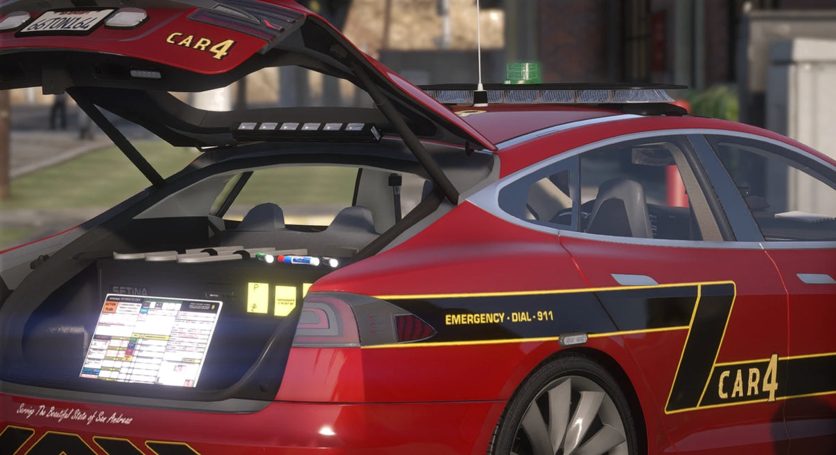 2016 EMS/Fire Tesla – FiveM Mods