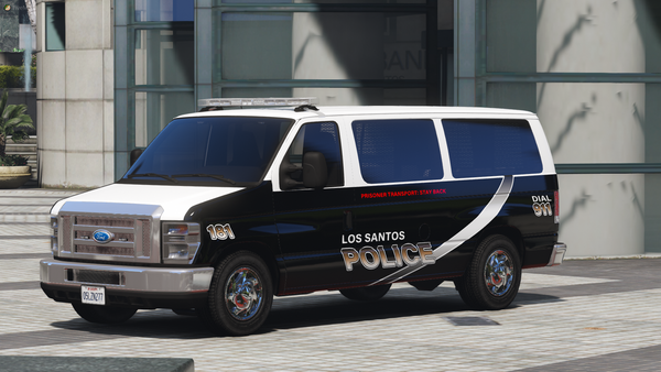Ford E350 Prisoner Transport Van – FiveM Mods