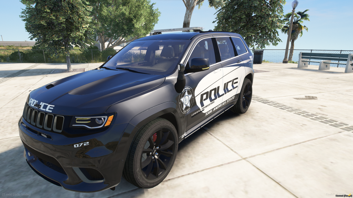 Jeep TrackHawk Heat Unit LEO SUV – FiveM Mods