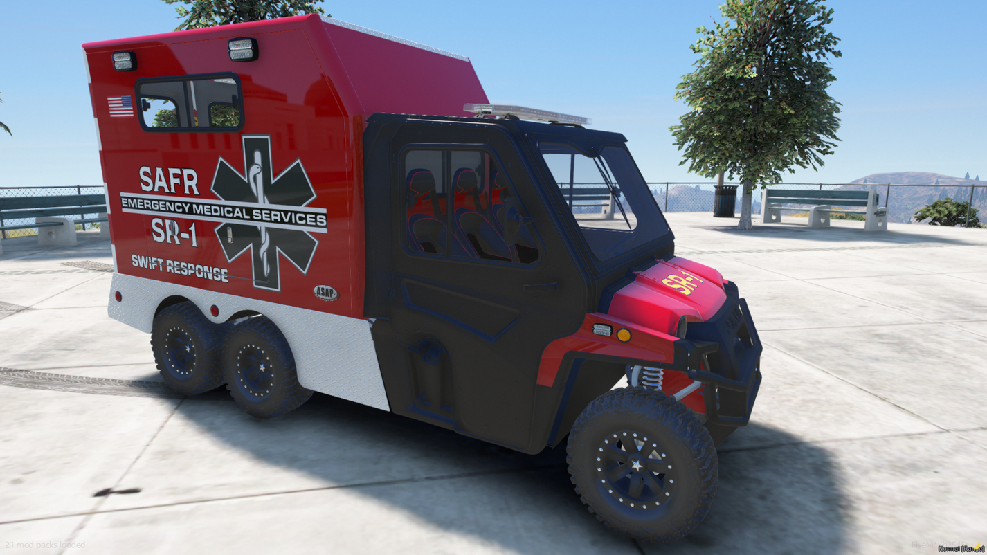 EMS/Fire/Search & Rescue Transport Polaris – FiveM Mods
