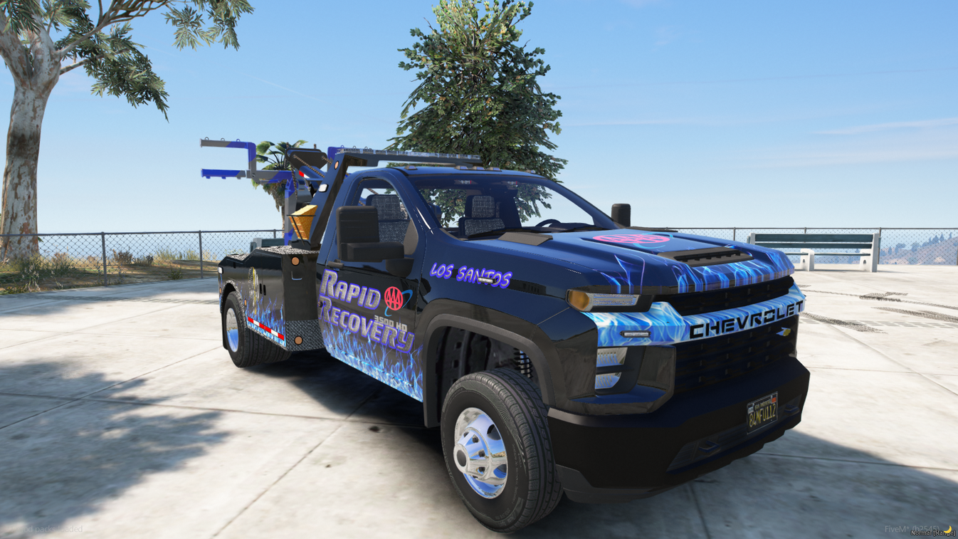 2020 Silverado Wrecker Towing Truck – FiveM Mods